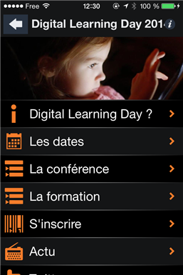 Digital Learning Day 2014 App