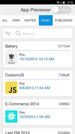 AppMachine Previewer App