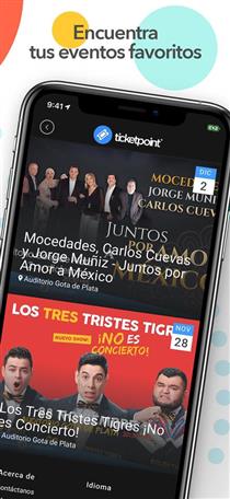 TicketPoint Móvil App