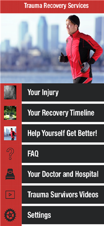 Trauma Recovery Services App